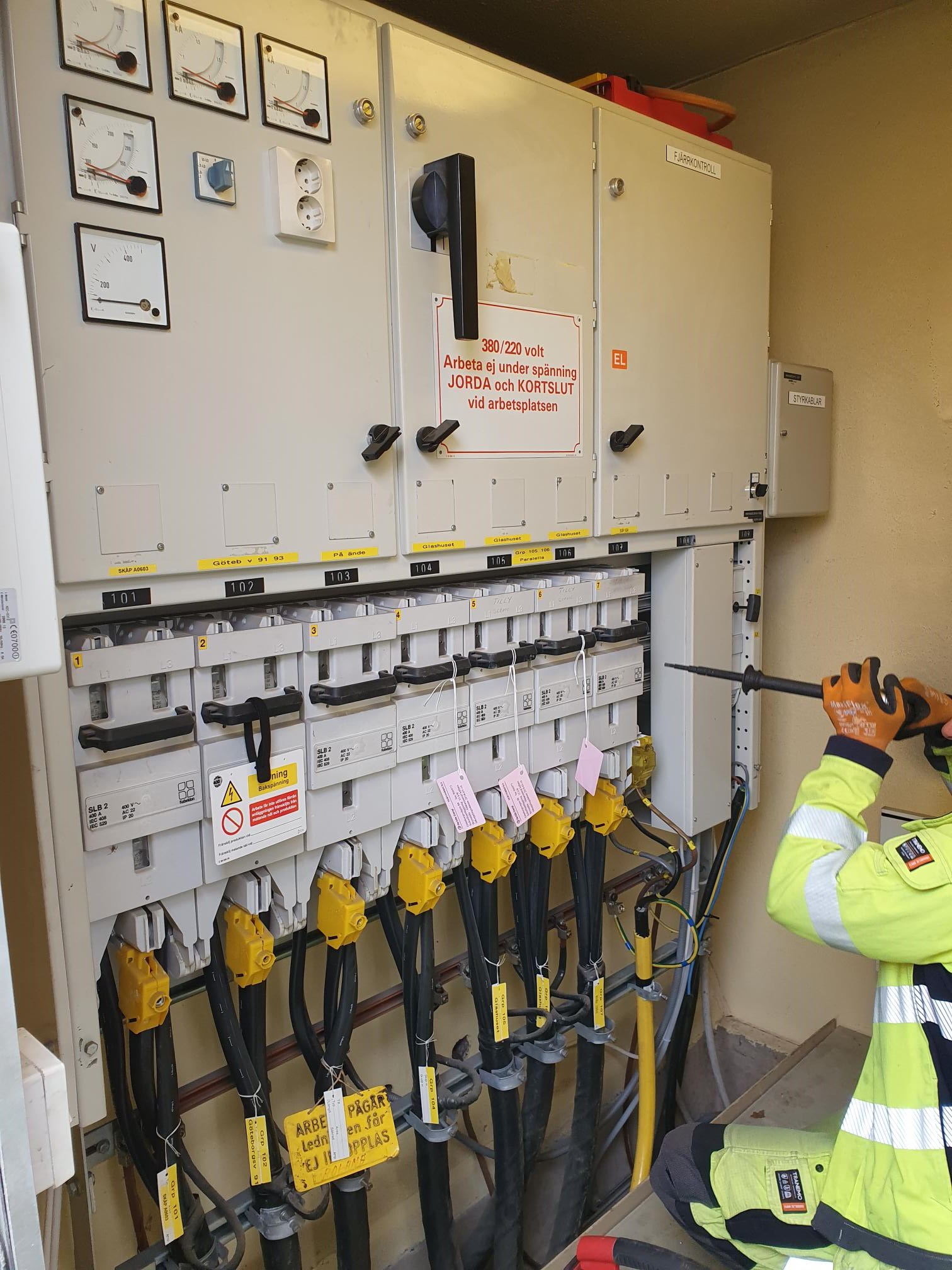 En eftermiddag på fältet